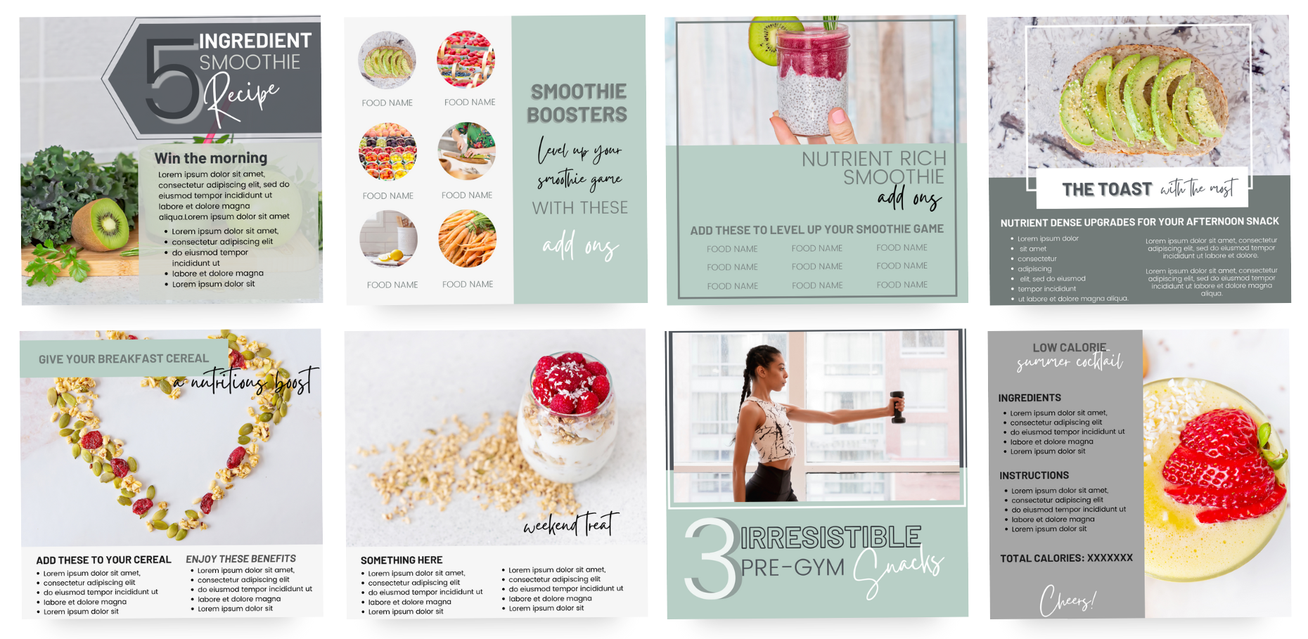 145 Nutrition Posts and Prompts - Girl in Motion