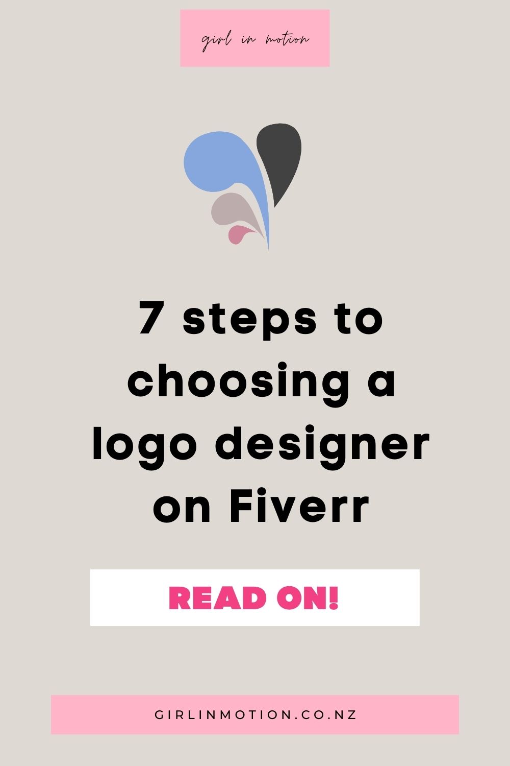 How to Choose a Logo Designer on Fiverr in 7 Steps - Girl in Motion